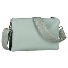 Bruno Banani Damen Clutch "Amalfi", gr&uuml;n, Lederimitat, unifarben, Taschen, Handtasche Damen Tasche Schultertasche