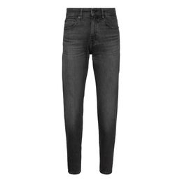 BOSS Orange Herren Tapered-fit-Jeans "ONYX", grau, Gr. 30, unifarben, Denim/Jeans, Obermaterial: 98% Baumwolle, 2% Elasthan, Jeans, im 5-Pocket-Stil