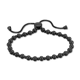 Tamaris Damen Armband "Schmuck Geschenk Edelstahl Armkette New Beads", 27cm, Edelstahl, schwarz, Edelstahl, Armb&auml;nder
