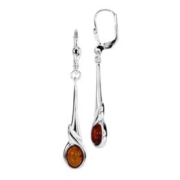OSTSEE-SCHMUCK Damen Paar Ohrh&auml;nger "- Udane - Silber 925/000 - Bernstein", Silber 925 (Sterlingsilber), silber, Silber 925 (Sterlingsilber), Ohrringe