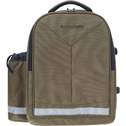 Prophete Fahrradtasche "Isolierte Seitenpacktasche/ Rucksack", B/H/T: 41cm x 31cm x 16cm, grün, Taschen