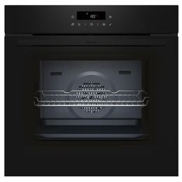 Neff Pyrolyse Backofen "B2CCJ7BK3", B:59,4cm H:59,5cm T:54,8cm, schwarz, Backöfen, AirFry-Funktion