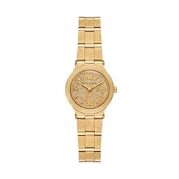 Michael Kors Damen Quarzuhr "BILLIE", gold, Armbanduhren, Armbanduhr, Damenuhr, Edelstahlarmband, analog