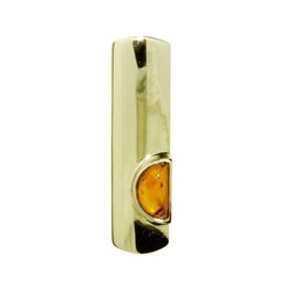 OSTSEE-SCHMUCK Damen Kettenanh&auml;nger "OSTSEE-SCHMUCK Anh&auml;nger Gleiter-Ida-Marie", 31 x 9mm, Gelbgold 333, 5,3 g, gelb, Gelbgold 333, Schmuckanh&auml;nger