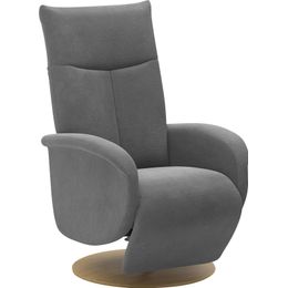 TV-Sessel OTTO HOME, B:75cm H:112cm T:82cm, grau, 90% Polyester, 10% Polyamid, Sessel, "Glendale", wahlweise mit Aufstehhilfe, 2 Motoren und Akku