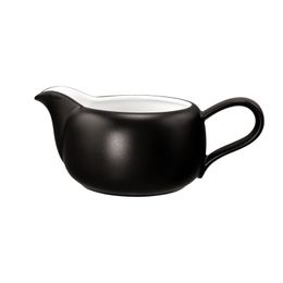Seltmann Weiden Sauciere "Sauciere Liberty Velvet Black 640 ml schwarz", schwarz, Schüsseln