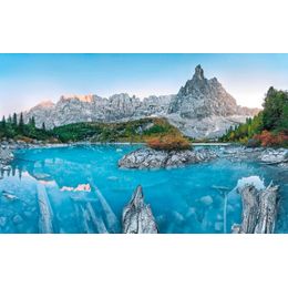 Komar Vliestapete "Digitaldruck Vlies - Alpine Treasure - Gr&ouml;&szlig;e 400 x 250 cm", B/L: 400mm x 250mm, Rollen:, gr&uuml;n, Tapeten, Wohnzimmer, Schlafzimmer