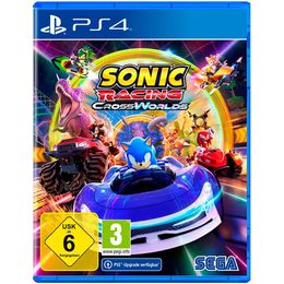 Sega Spielesoftware "Sonic Racing: CrossWorlds", PlayStation 4, transparent, Spielesoftware
