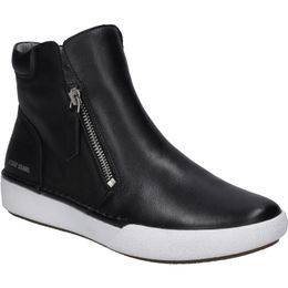 Josef Seibel Damen Sneaker "Claire 14, schwarz", Gr. 38schwarz, Obermaterial: 100% Rindsleder Leather cow., Schuhe