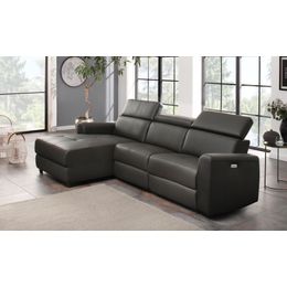Home Affaire Ecksofa "Sentrano, L-Form," 275 cm, man. o. elektr. Relaxfunktion und USB/Kopfverstellung