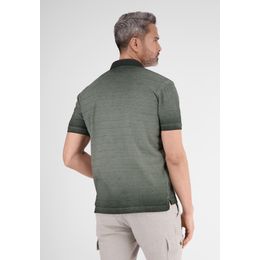 Lerros Herren Poloshirt "Lerros Poloshirt, gestreift in Strukturqualit&auml;t", gr&uuml;n, Gr. S, 100% Baumwolle, Shirts