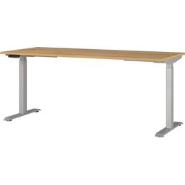 Schreibtisch Germania, B:180cm H:72cm T:80cm, beige, B&uuml;ro, Tische, "Jet, elektrisch h&ouml;henverstellbar", moderne Farbvariationen, Breite