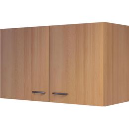 H&auml;ngeschrank Flex-Well, B:100cm H:54,8cm T:32cm, braun, Holzwerkstoff, K&uuml;che, Schr&auml;nke, "Nano", (B x H x T) 100 x 54,8 x 32 cm