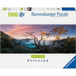 Ravensburger Kinder Puzzle "power of nature - Panorama, Schwefelsäure See am Mount Ijen, Java", bunt, B:70cm H:50cm, Puzzles, Made in Germany