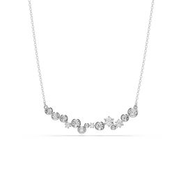Swarovski Damen Kette mit Anhänger "Schmuck Geschenk Constella Halskette", Metall, silber, Metall, Halsketten, mit Swarovski Kristall, Swarovski