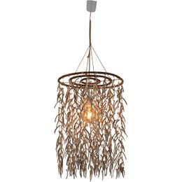 N&auml;ve N&Auml;VE Pendelleuchte "Kokos", 1, &Oslash; 40cm H: 55cm, 1 Stk., beige, Esszimmer, Leuchten, Material: Kokos, Rattan; 1x E27 max. 40W LED, d: 40cm