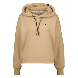 alife and kickin ALIFE & KICKIN Damen Kapuzensweatshirt "Damen MinaAK A", braun, Gr. L, 50% Baumwolle, 50% Polyester, Sweatshirts