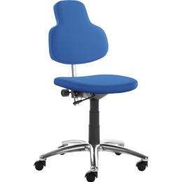 mayer Sitzmöbel Drehstuhl MAYER SITZMÖBEL, B:62cm H:88cm T:60cm, blau, Kunstleder, Büro, Stühle, "2206", desinfektionsmittelbeständiges Kunstleder