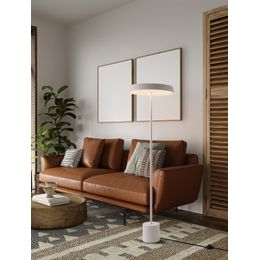NOVA LUCE Stehlampe "VETRO", 1, &Oslash; 40cm H: 136cm, 1 Stk.wei&szlig;, Wohnzimmer, Leuchten