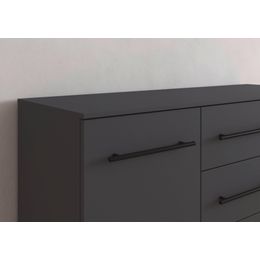 Nachtkommode Rauch, B:40cm H:61cm T:42cmalpinwei&szlig;, Holzwerkstoff, Sideboards, "Nachttisch Nachtkonsole AVOLA in Dekorfront", Paar (Breite 40 cm), 3
