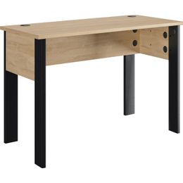 Schreibtisch GAMI, B:120cm H:74cm T:60cm, braun, B&uuml;ro, Tische, "Faro", moderner Industrial Look