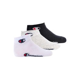 Champion M&auml;dchen Sneakersocken "Socken 3er Pack", Gr. 27, bunt, Obermaterial: 72% Baumwolle CO. 22% Polyester PES. 4% Polyamid PA. 2% Elasthan EL.,