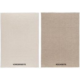 Teppich, B:200cm H:5mm L:290cm, beige, OCI DIE TEPPICHMARKE, Polyester, Wohnzimmer, Teppiche, "JOKER OF COLORS", Wendeteppich, weiche flache