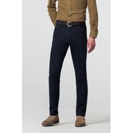 MEYER Herren Chinos "Chicago", blau, Gr. 29, unifarben, 98% Baumwolle;2% Elasthan, Hosen, aus Bio-Baumwolle