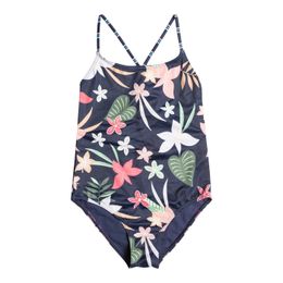 Roxy M&auml;dchen Badeanzug "Vacay For Life", blau, Gr. 16, Recycling-Polyester, Badeanz&uuml;ge