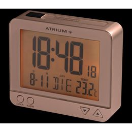 Atrium Funkwecker "A760-17", rosa, Wecker, Digitalwecker, Quarzwecker, Innentemperatur, Schlafzimmer