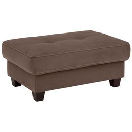 Hocker Home Affaire, B:104cm H:45cm T:72cm, braun, Wohnzimmer, Hocker, "Solvei"