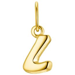 Amor Damen Kettenanh&auml;nger "Letters", Gelbgold 375, 0,33 g, gold, Gelbgold 375, Schmuckanh&auml;nger, Made in Germany