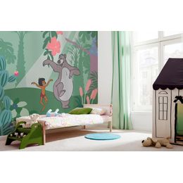 Komar Fototapete "Digitaldruck Vlies - Jungle Book Just Kidding - Gr&ouml;&szlig;e 300 x 250 cm", Rollen:, bunt, Schlafzimmer, Tapeten, Kinderzimmer