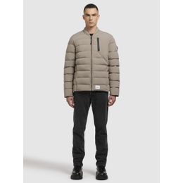 Khujo Herren Steppjacke "HOMER"grau, Gr. M, unifarben, 100% Polyester, Jacken