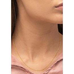 Amor Damen Goldkette "2022939", Gelbgold 375, L: 42, gold, Gelbgold 375, Halsketten