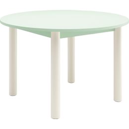 Esstisch Tom Tailor HOME, B:120cm H:76cm T:120cm, wei&szlig;, Garten, Tische, "COLOR TABLE", Esstisch, 4-Fu&szlig;, 3 Gr&ouml;&szlig;en, 3 Dekorfarben, 4 Fu&szlig;farben,