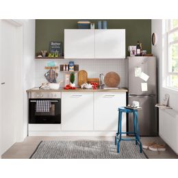 Sp&uuml;lenschrank KOCHSTATION, B:120cm H:82cm T:60cm, wei&szlig;, MDF, K&uuml;che, Schr&auml;nke, "KS-Kehl", ohne Arbeitsplatte
