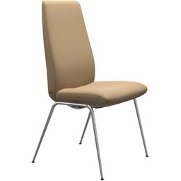 Polsterstuhl stressless, B:57cm H:105cm T:60cm, beige, Leder PALOMA: PALOMA ist ein durchgefärbtes Semianilin-Möbelleder mit natürlicher Narbung.,