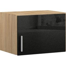 Schrankaufsatz Rauch, B:47cm H:39cm T:54cm, grau, Holzwerkstoff, Schlafzimmer, M&ouml;belaufs&auml;tze, "Celle"