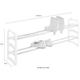 Schuhregal Inosign, wei&szlig;, Flur, Regale, 2 St&uuml;ck