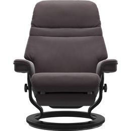 Relaxsessel stressless, B:79cm H:103cm T:78cm, rot, Leder BATICK: BATICK ist ein leicht korrigiertes, durchgefärbtes und genarbtes Möbelleder, bei