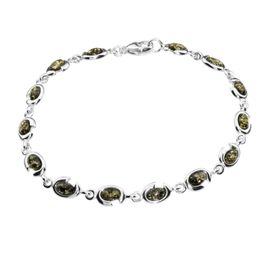 OSTSEE-SCHMUCK Damen Armband "- Tabea - Silber 925/000 - Bernstein", Silber 925 (Sterlingsilber), silber, Silber 925 (Sterlingsilber), Armb&auml;nder