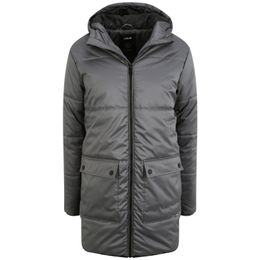 !Solid SOLID Herren Langmantel "Parka SDAtong", grau, Gr. M, Obermaterial: 100% Polyester PES., Mäntel