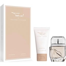 Helene Fischer Damen Duft-Set "Helene Fischer That's Me Set 50ml + 50ml Shower Gel", 100ml, beige, Parfüms, Blumig-fruchtiges Set mit Pfirsich,
