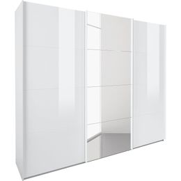 Schwebet&uuml;renschrank Rauch, B:271cm H:229cm T:62cm, wei&szlig;, Holzwerkstoff, Schr&auml;nke, "Kleiderschrank Schrank Garderobe TOPSELLER OTELI inkl.