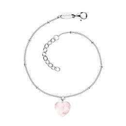 Engelsrufer Damen Silberarmband "With Love - Herzensangelegenheit", 20cm, Silber 925 (Sterlingsilber), bunt, Silber 925 (Sterlingsilber), Armbänder,