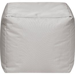 Sitzsack MAGMA HEIMTEX, B:40cm H:40cm, grau, Bezug: 100% Polyester, Kinderzimmer, Sitzsäcke, "Cube SCUBA"