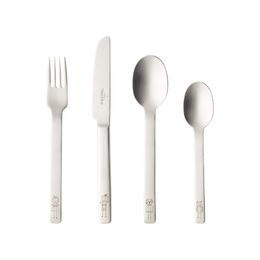 Villeroy & Boch VILLEROY & BOCH Kinderbesteck "Kinderbesteck One 4er Set silber", silber, Essbesteck-Sets