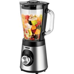 Unold Elektro UNOLD Standmixer "Edel 78625", B:21,9cm H:39,4cm T:16,8cm, schwarz, Zerkleinerer, für ca. 1,5L