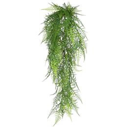 Kunstranke Creativ green, B:25cm H:80cm, gr&uuml;n, Kunststoff, Kunstpflanzen, "H&auml;nger Asparagus plumosus"